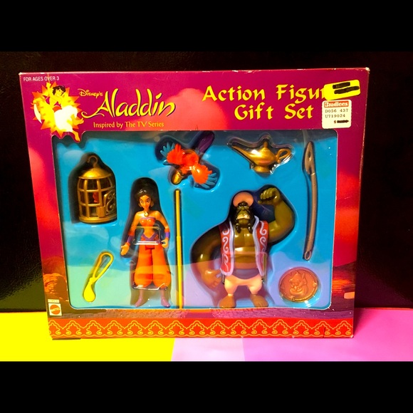 Disney | Toys | Disneys Aladdin 9s Action Figure Gift Set Nwt | Poshmark